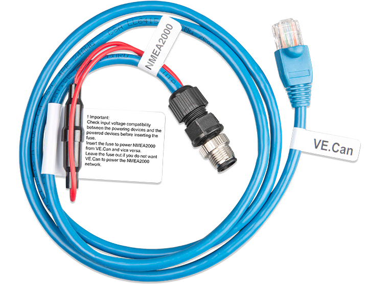 VE.Can to NMEA 2000 micro-C male cable - Solergy Solutions